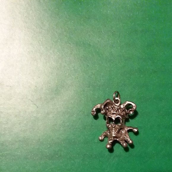Jewelry | Skull Jester Necklace Charm | Poshmark